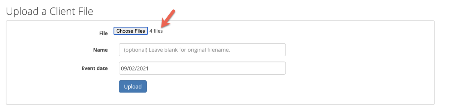 Uploading Client Documents – TherapyMate