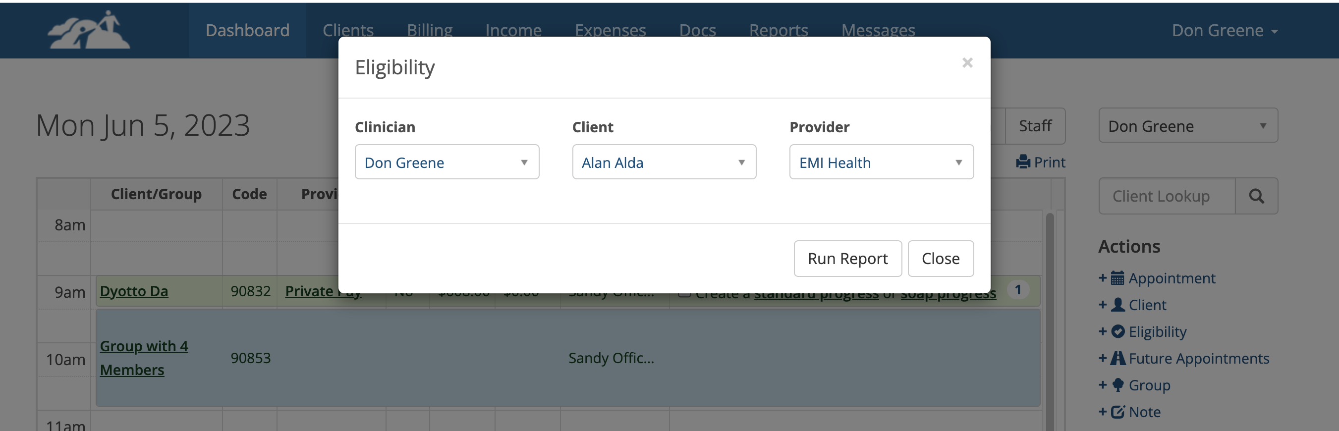 Eligibility Searches with Claim.MD – TherapyMate