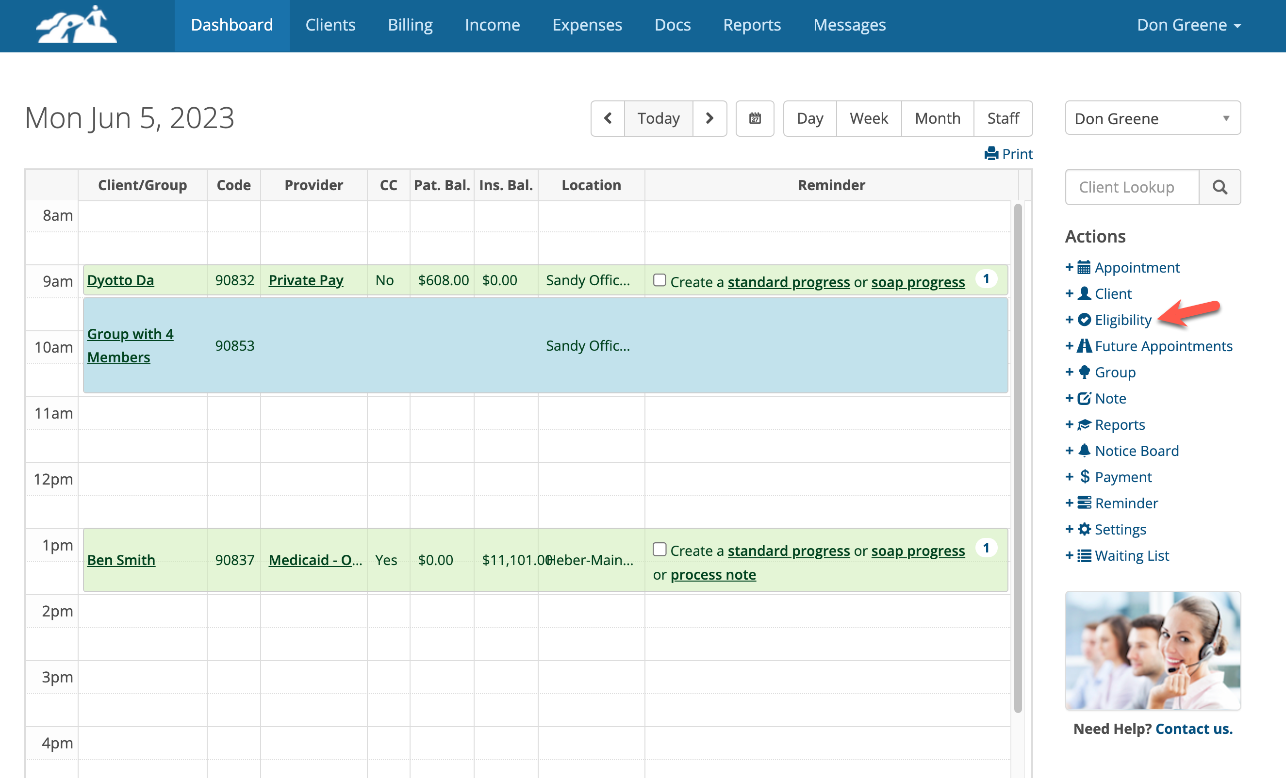 Eligibility Searches with Claim.MD – TherapyMate