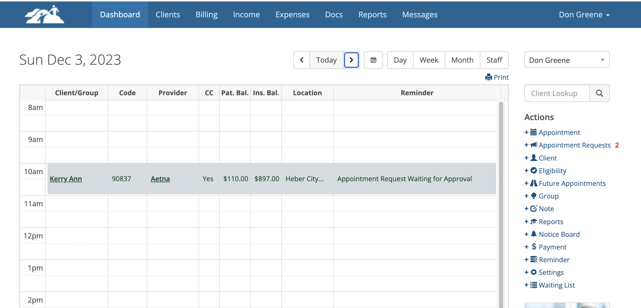 Client Portal Settings for the Practice – TherapyMate