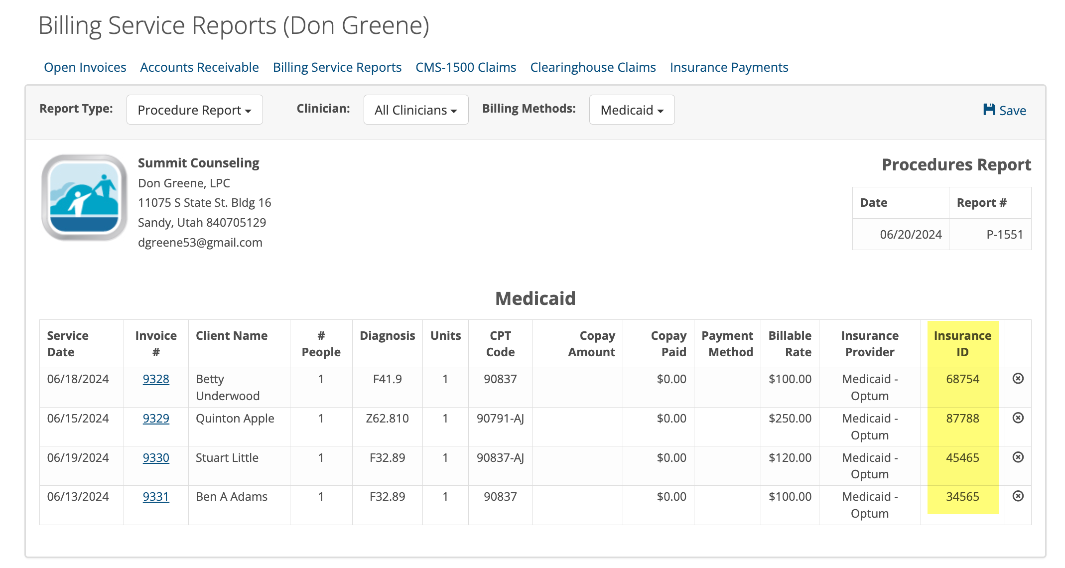 Optum Medicaid Billing through ProviderConnect NX – TherapyMate