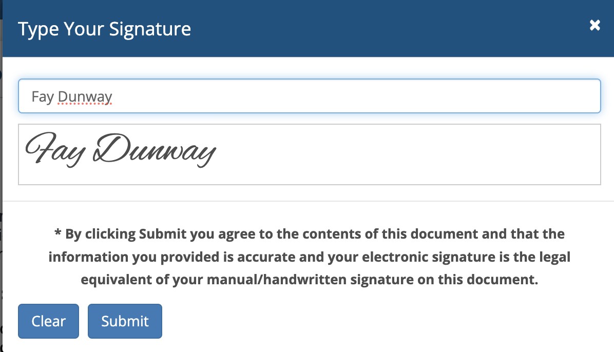 Client Signatures – TherapyMate
